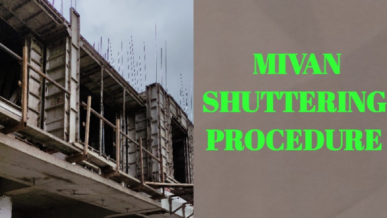 Mivan Shuttering procedure | Mivan slab Steps | Mivan technology - YouTube