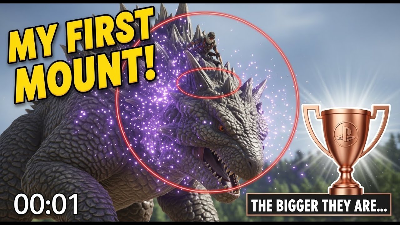 My FIRST EVER Monster Mount in Monster Hunter World! (The Bigger They ...