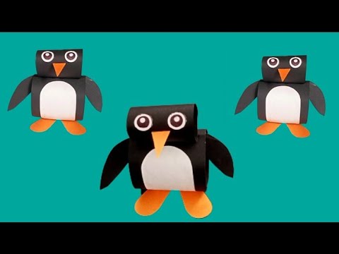 How to Make a Paper Penguin🐧 step by step - YouTube