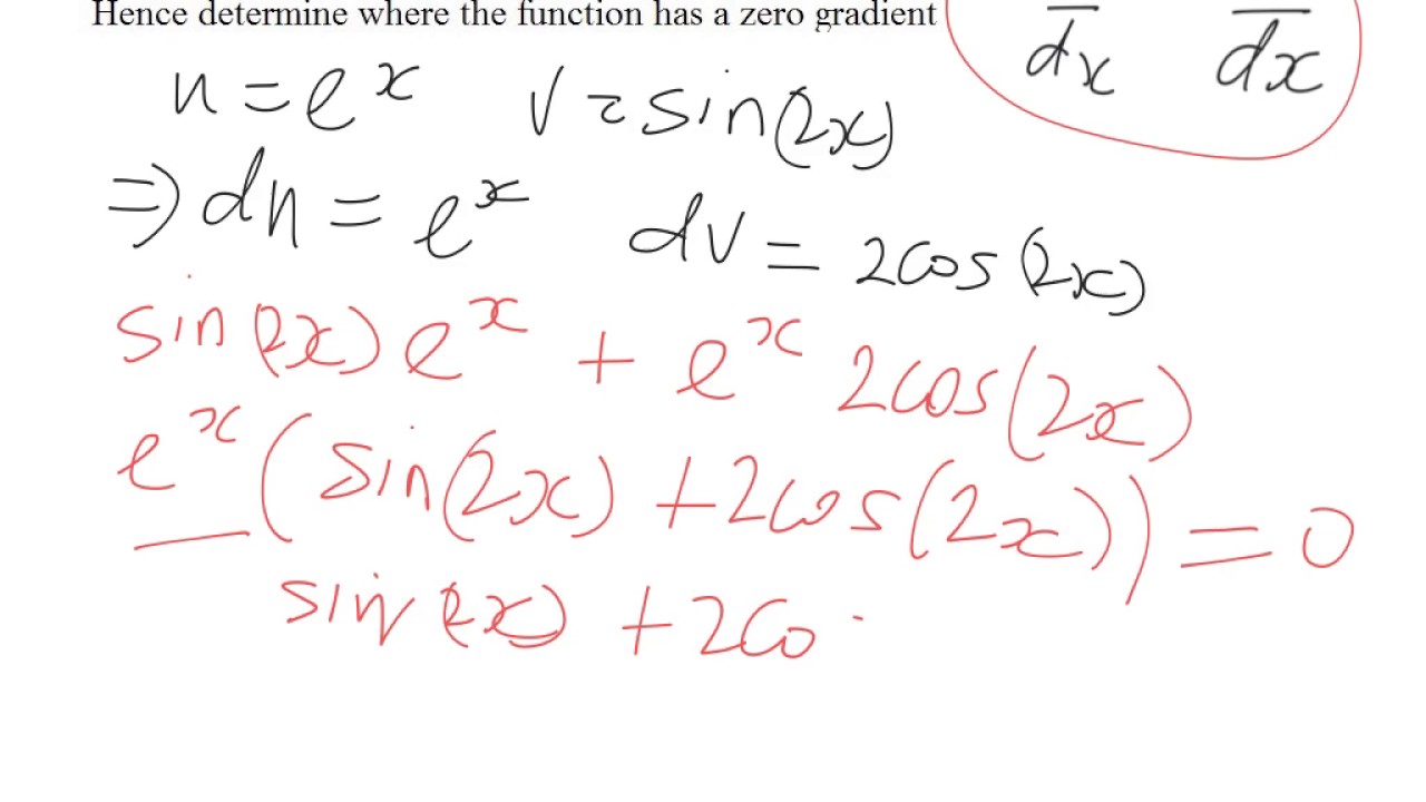 product rule for zero grad - YouTube