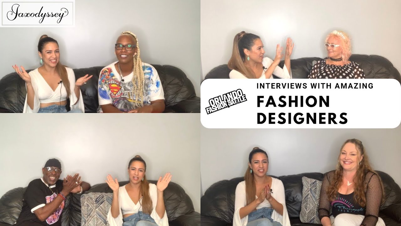 Fashion Designer Interviews for Orlando Fashion Battle - YouTube