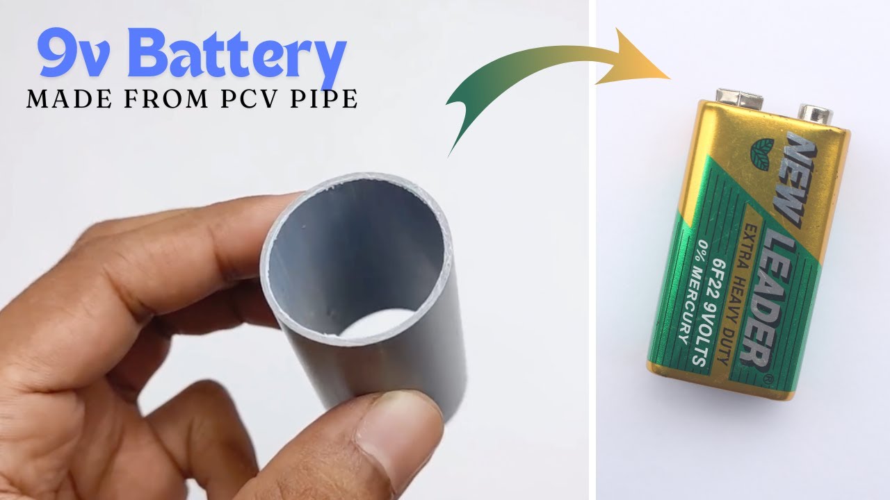 DIY 9V rechargeable battery \\ USB Rechargeable 9v battery \\ How to make a 9v battery - YouTube