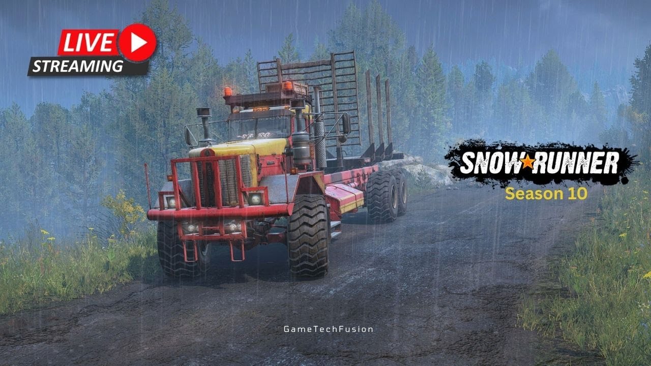 LIVE 03 | SnowRunner Season 10: Fix & Connect 🚜 Tough Missions & Big ...