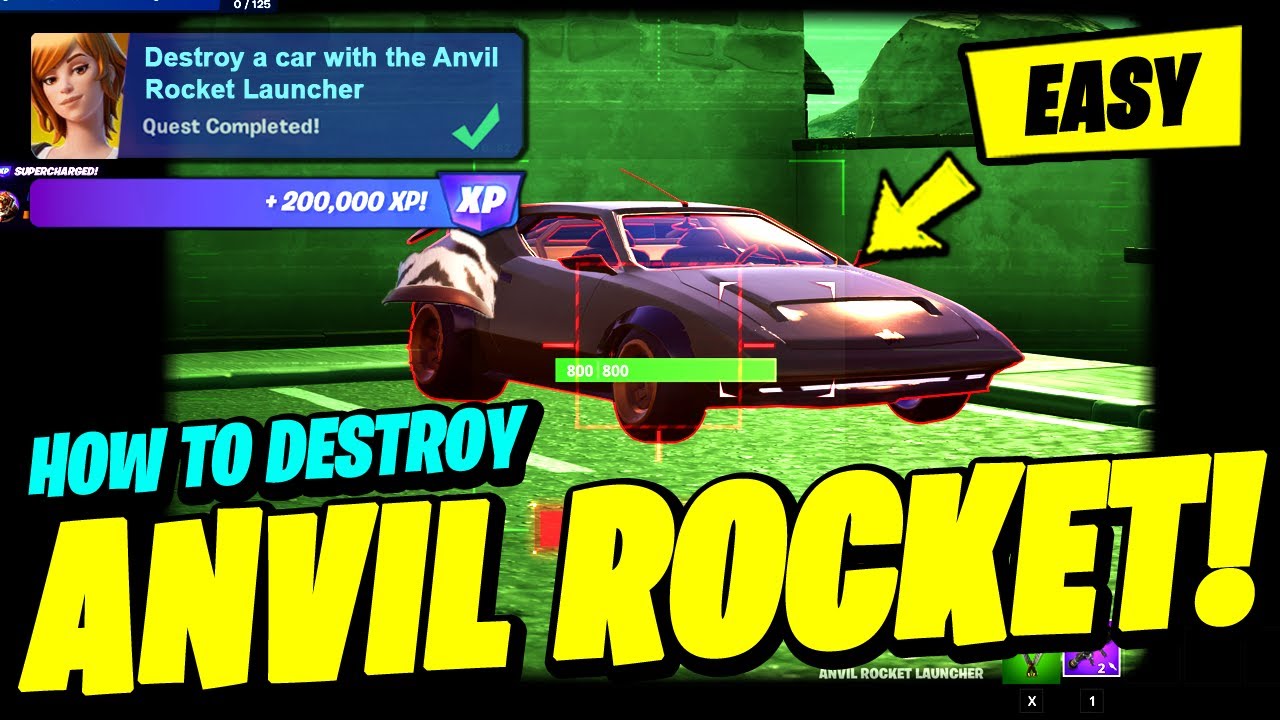 How to EASILY Destroy a Vehicle using the Anvil Rocket Launcher ...