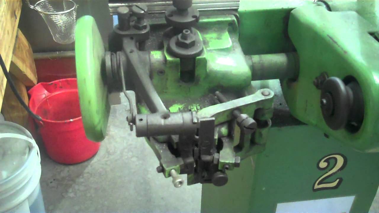VOLLMER BANDSAW SHARPENER - YouTube