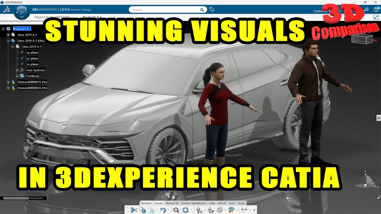 Unveiling Stunning Visuals in 3DEXPERIENCE CATIA Graphics - YouTube