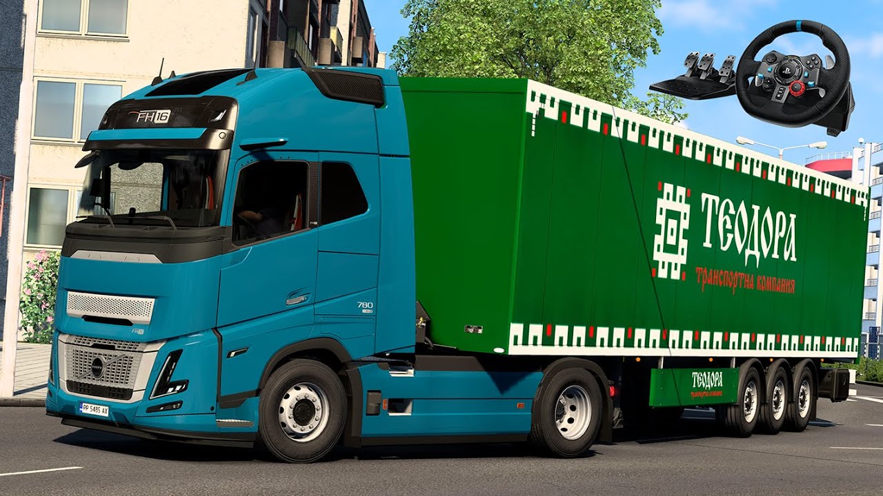 REALISTIC DRIVING VOLVO FH 780 AERO| Euro Truck Simulator 2 EP.13 - YouTube