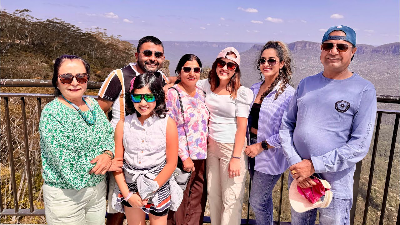 Blue Mountain trip | Family first visit | Australia tour | 2023 - YouTube