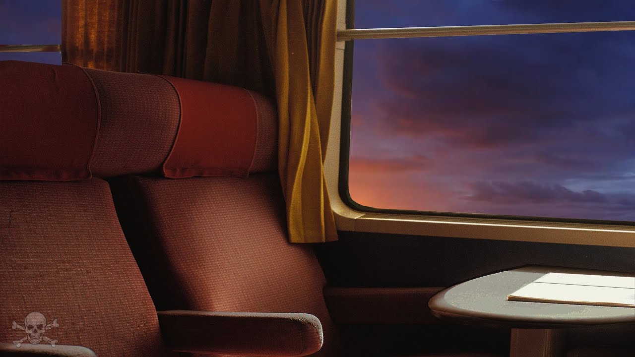 Steam Train Passenger Car Ambience Stress Relief Meditation 1 Hour ...