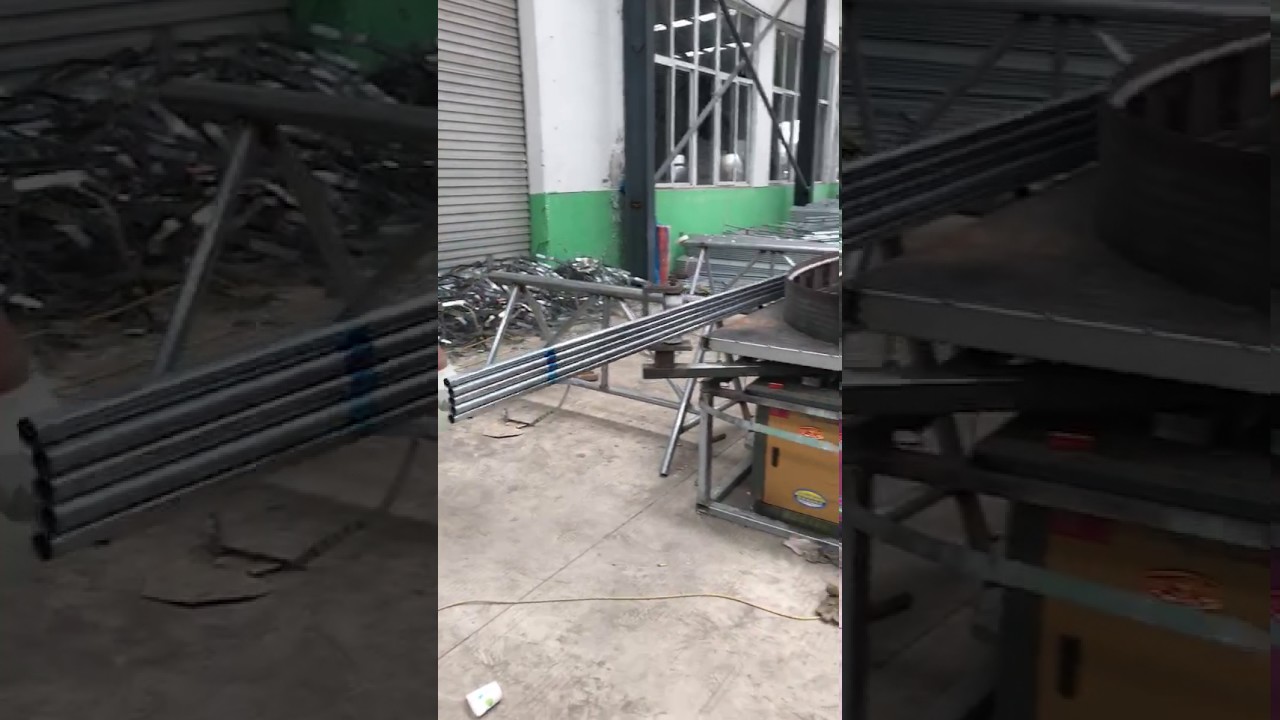 greenhouse hoop bender which make greenhouse construction easier - YouTube