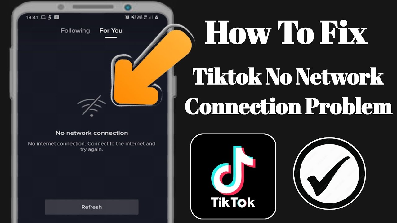 Fix Tiktok No Network Connection Problem 2025 | tiktok no internet ...