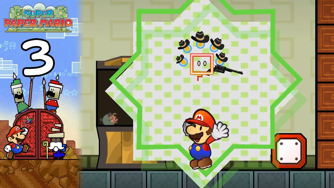Super Paper Mario ⏐ Ep. 3 ⏐ Texas Red the Pixl - YouTube