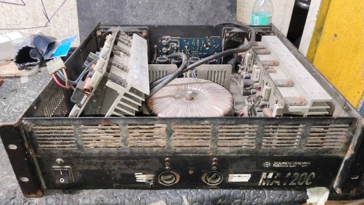 SOUNDSTANDARD MA-1200 POWER AMPLIFIER REVIEW,,ITO PALA LAMAN NYA - YouTube