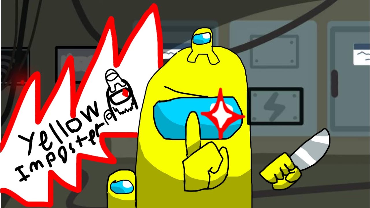 Yellow imposter (logo animation remaster) - YouTube