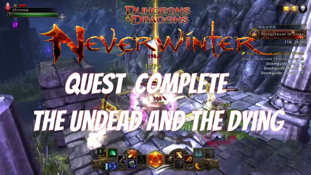 Neverwinter - Quest Complete - The Undead and The Dying - YouTube