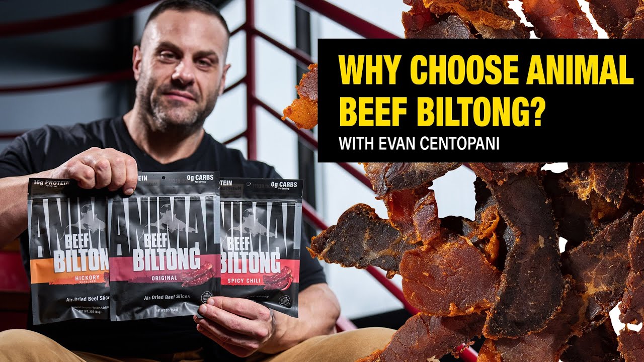 What Is Animal Beef Biltong? with Evan Centopani - YouTube