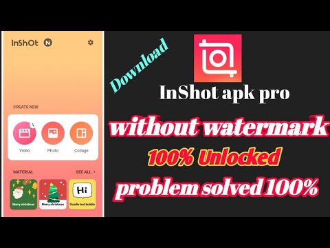 InShot apk pro latest version - YouTube