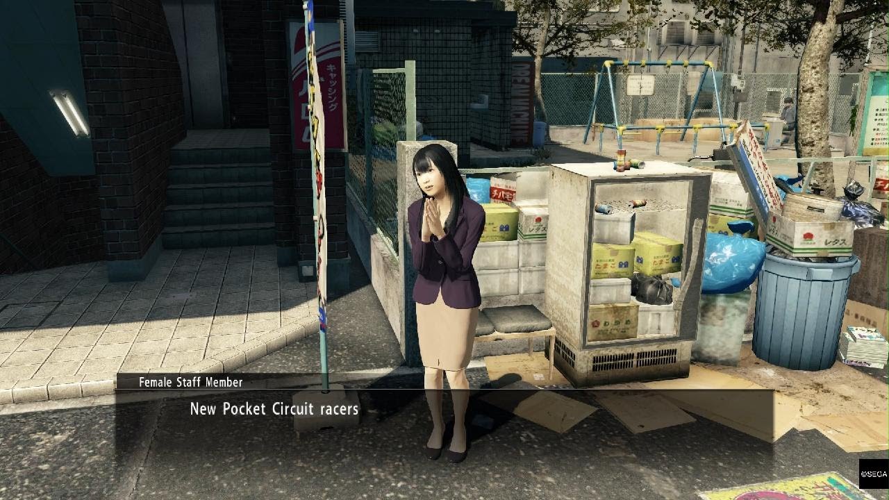 YAKUZA 0 Unlocking Pocket Circuit Racing - YouTube