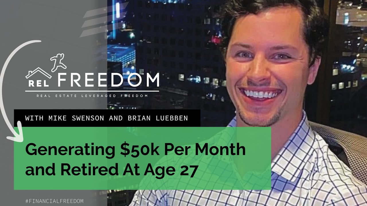 Brian Luebben - Generating $50k Per Month & Retired At Age 27 - YouTube