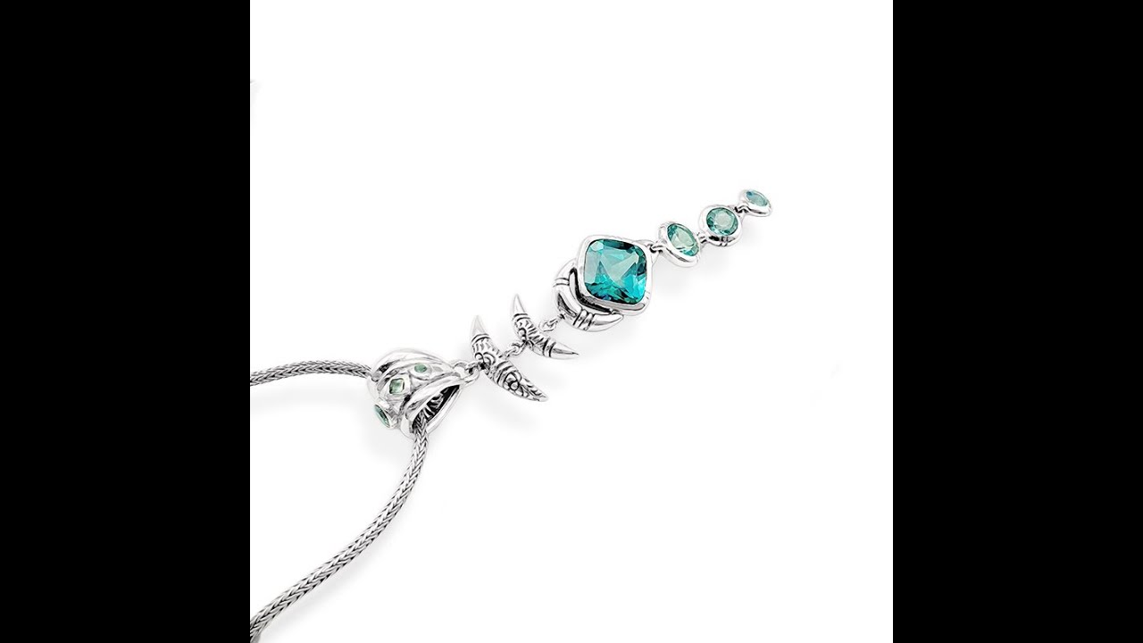 Ethnopur Miao Topaz Rain Pendant - YouTube