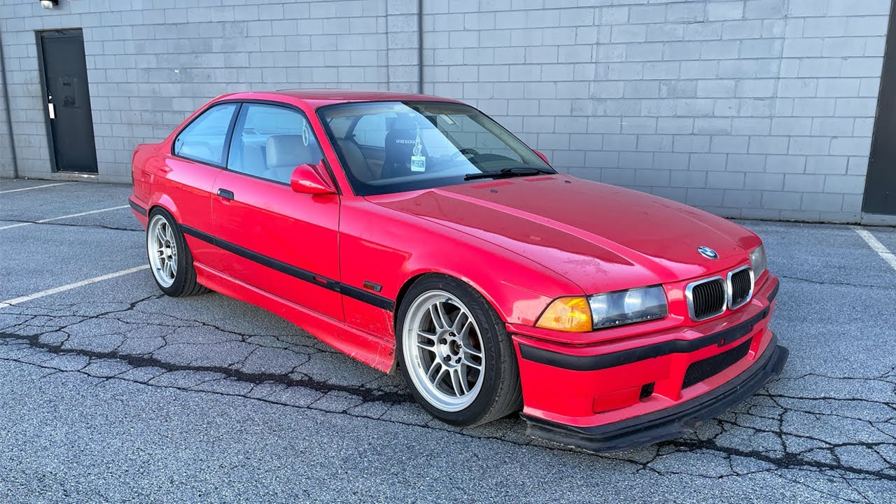 Grip E36 gets Subframe Reinforcements + Swift Springs - YouTube