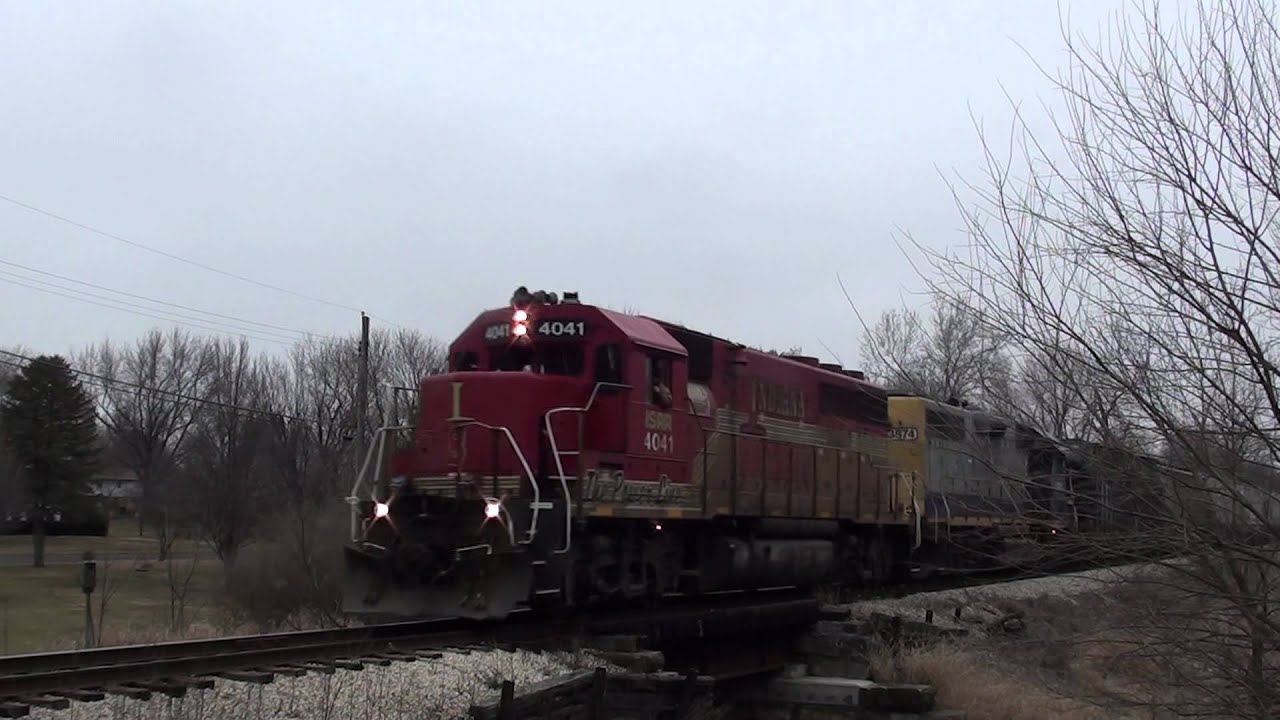 ISRR 4041 RLK 3874 west Washington, IL 1-27-12 - YouTube