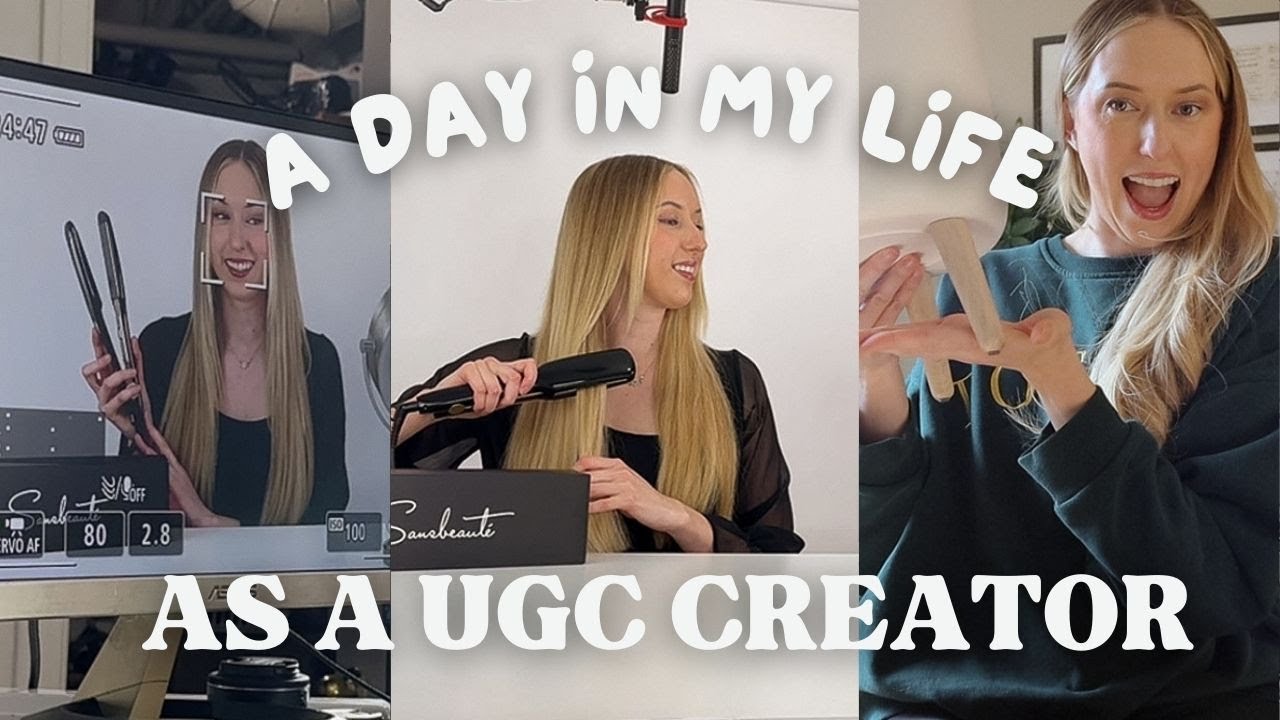 UGC Creator| Day in my life| Behind the scenes! - YouTube