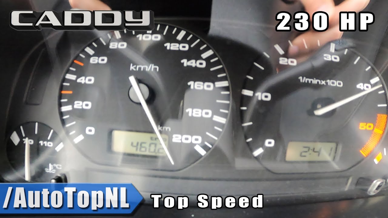 230HP VW Caddy 1.9 TDI STAGE 2 | 100-200km/h DRAGY GPS & TOP SPEED by ...