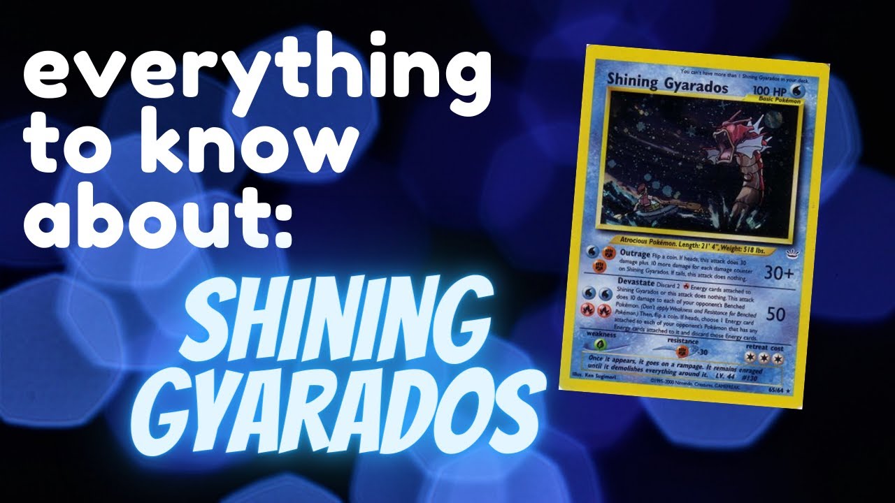 Shining Gyarados Card
