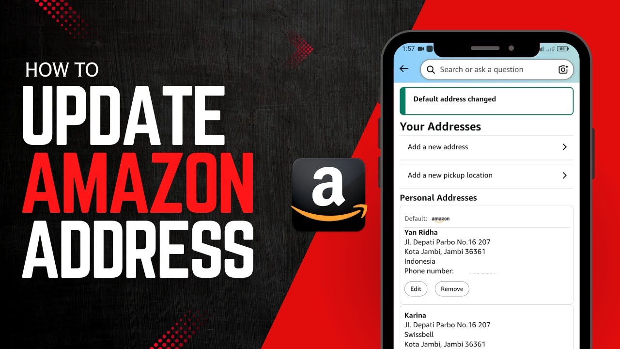 How to Update Location on Amazon - YouTube