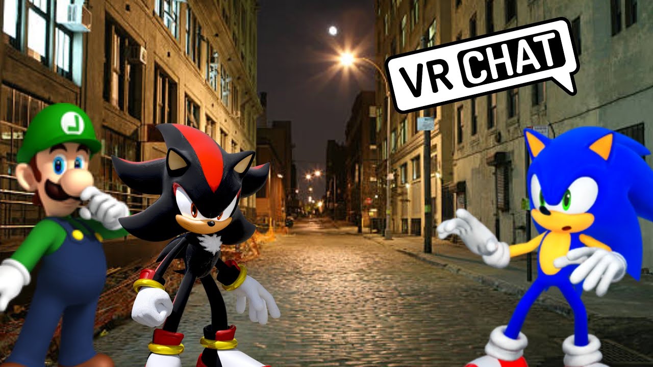 Luigi, Shadow & Prime Sonic Explore Abandoned City In VRCHAT!! - YouTube