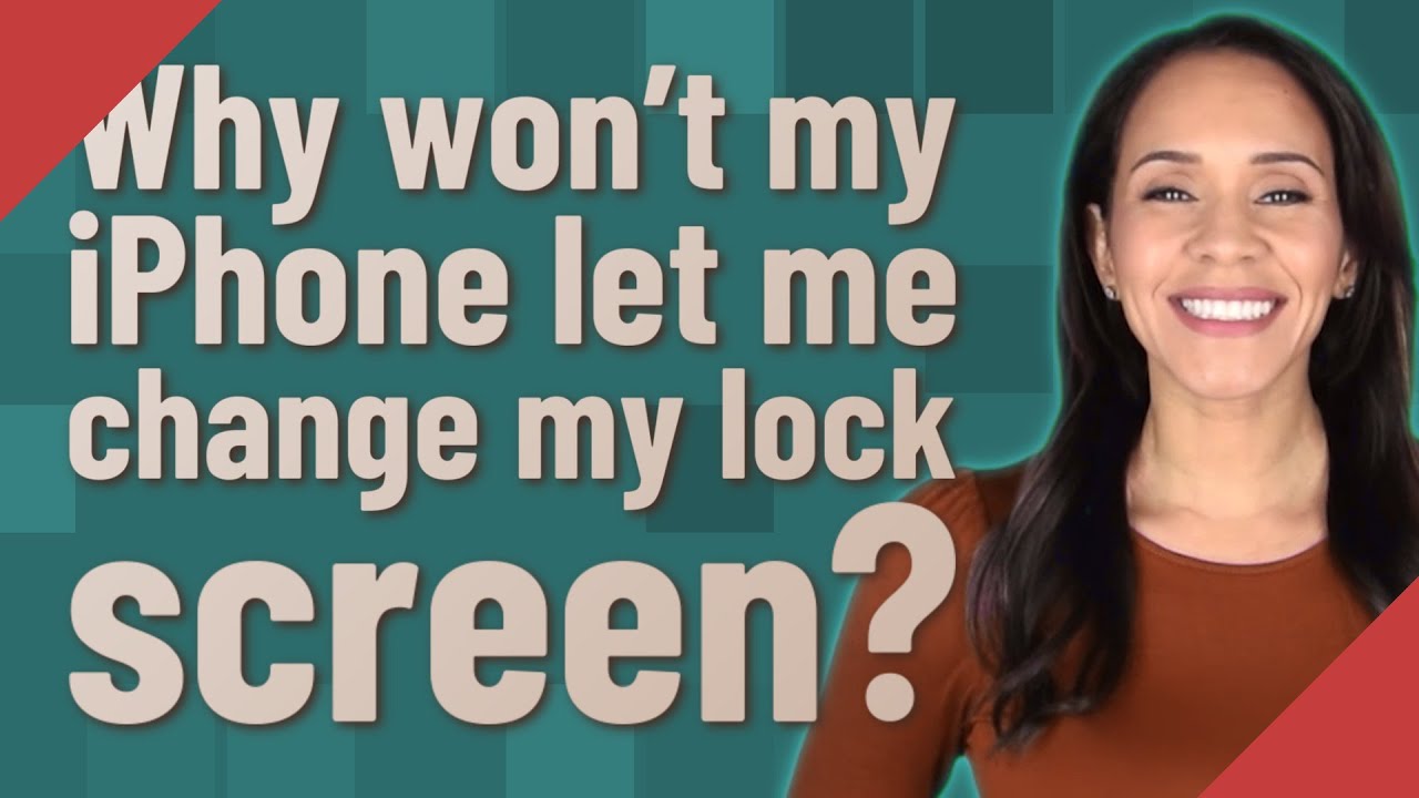Why Won t My IPhone Let Me Change My Lock Screen YouTube why-won-t-my-iphone-let-me-change-my-lock-screen-youtube