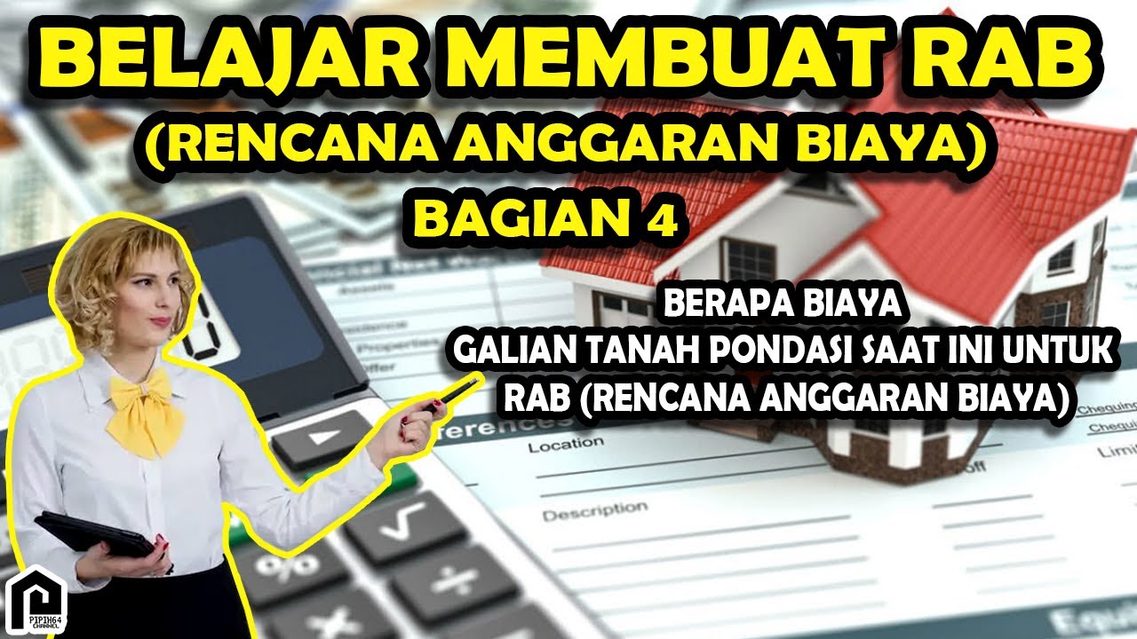 Cara Membuat Rencana Anggaran Biaya (RAB) Dari Awal - YouTube