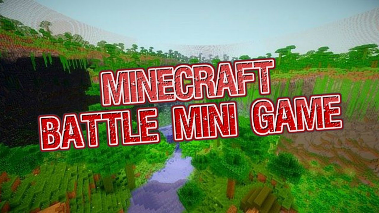 Minecraft - Battle mini game #1 - YouTube
