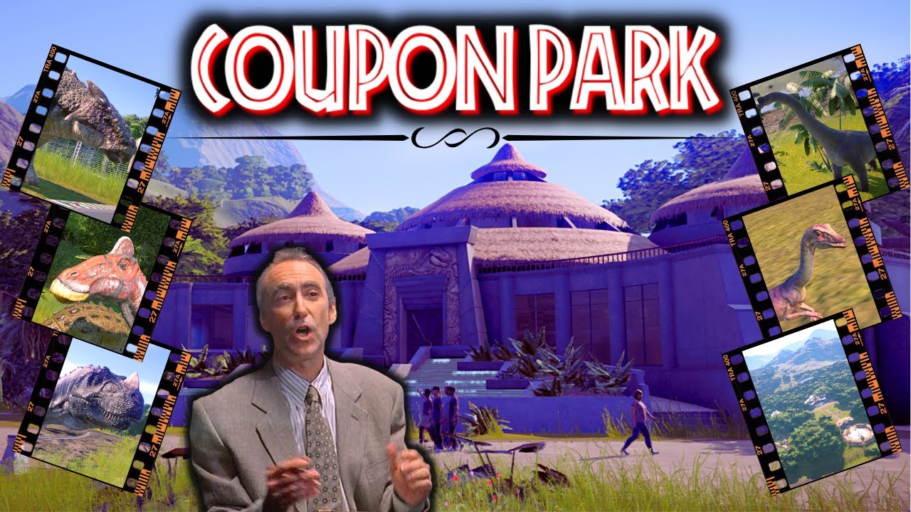 Coupon Park | Jurassic World Evolution Park Tour - YouTube