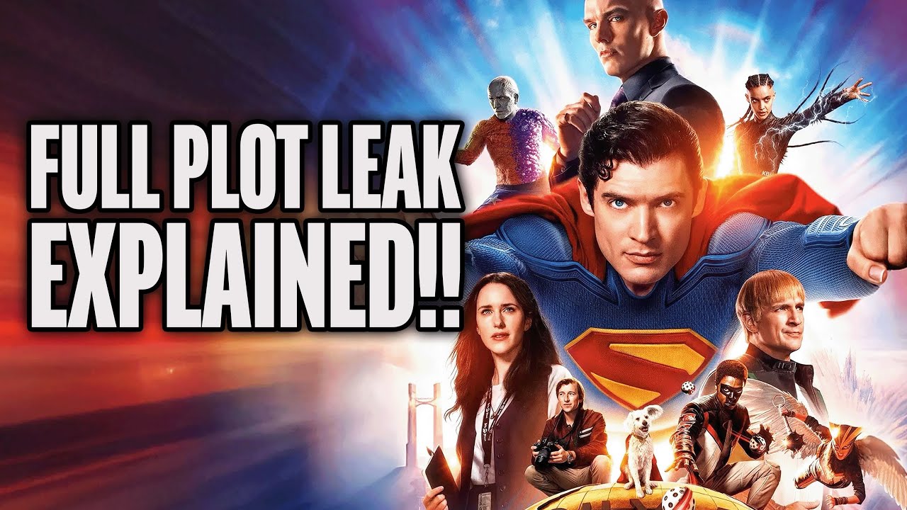 Superman's FULL PLOT has Leaked!! FULL BREAKDOWN!!! - YouTube