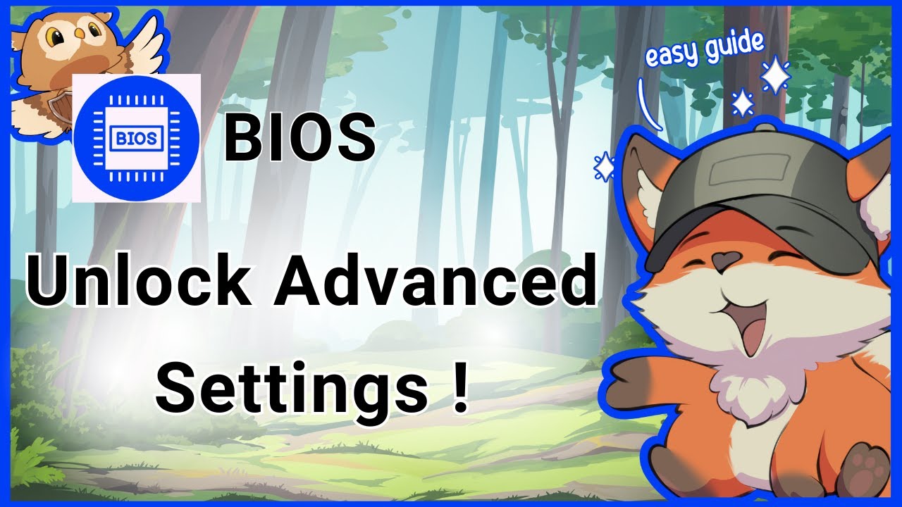 How To Unlock BIOS Advanced Settings | All Combos & Utilities | HP ...