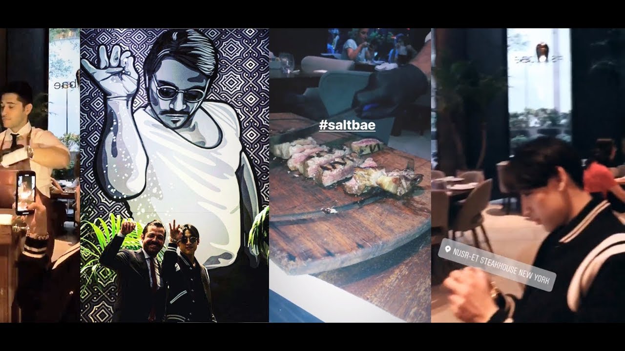 180709 180710 GOT7 BAMBAM IG & stories - Visit NewYork Restaurant ...