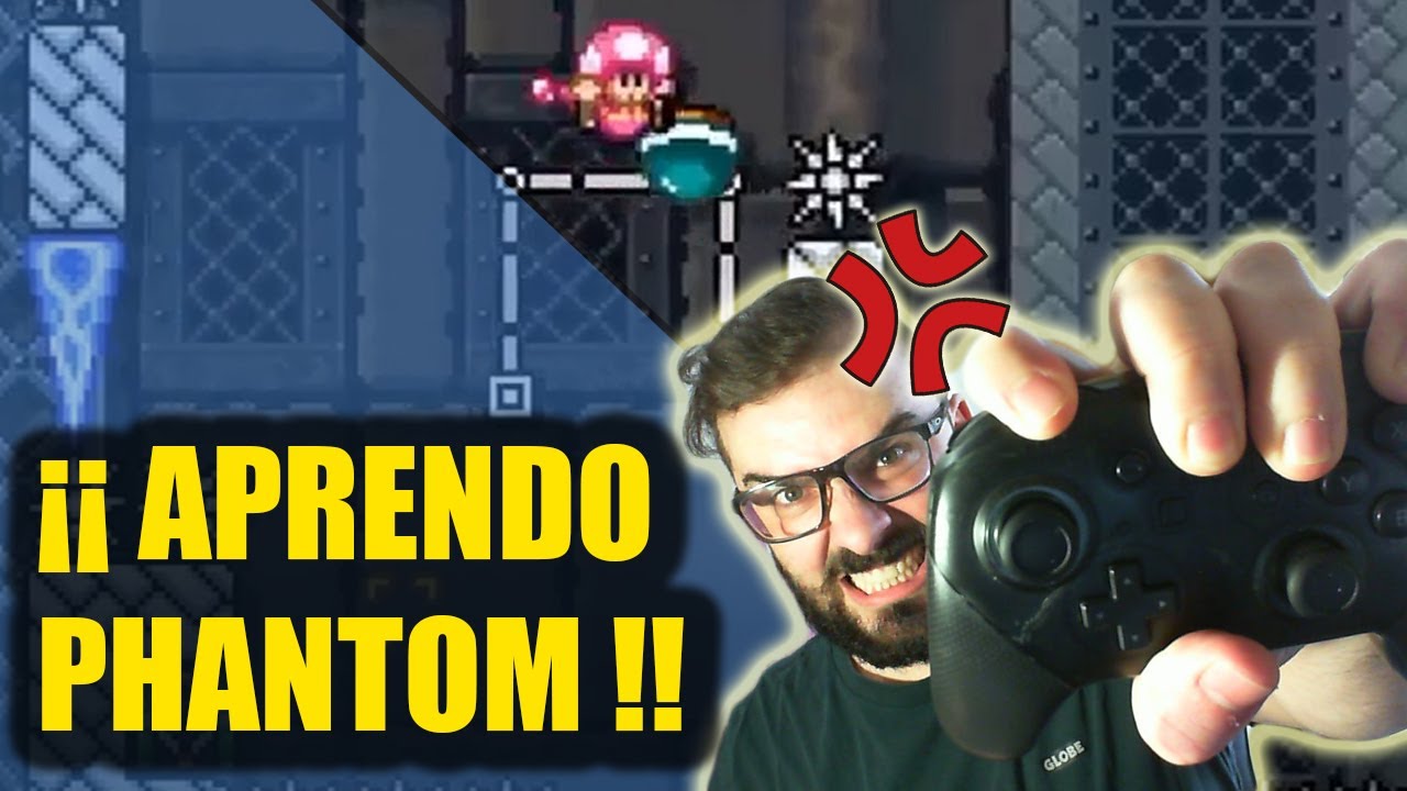 CONSIGO DOMINAR EL PHANTOM GRACIAS A ESTE NIVEL | KAIZO EN SMM2 | - YouTube
