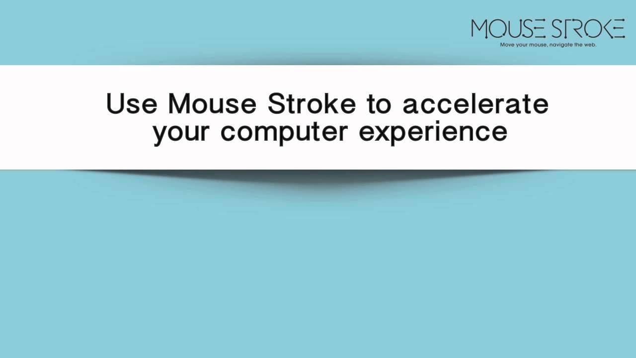 Mouse Stroke - YouTube