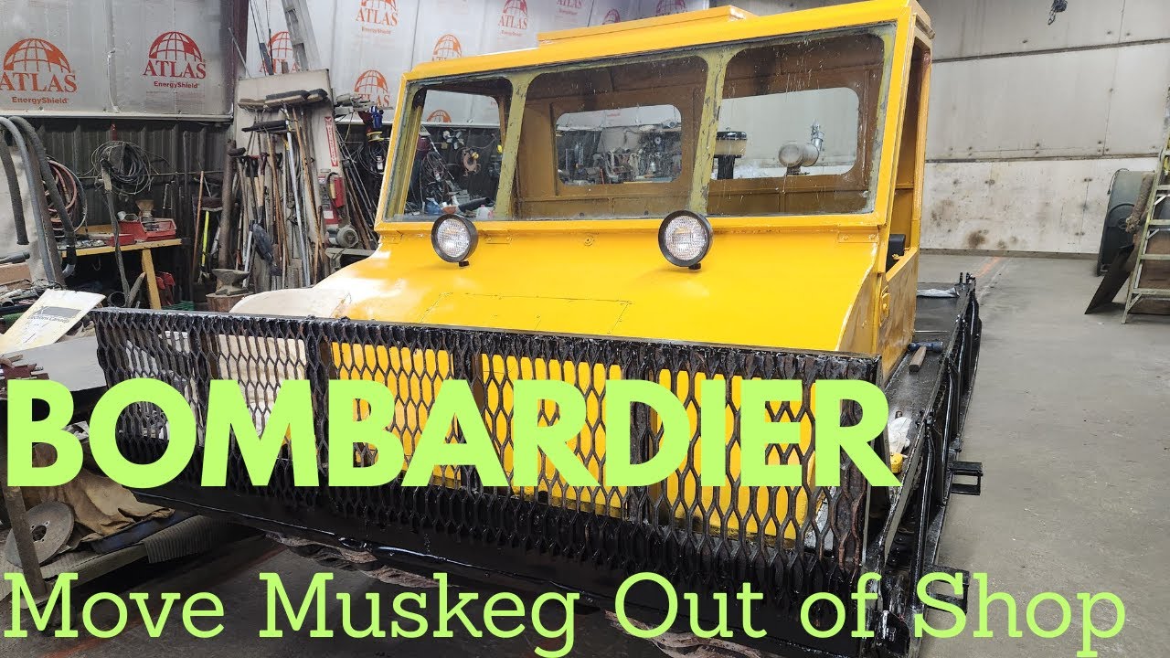 OLD MUSKEG TRACTOR ROARS BACK TO LIFE | BOMBARDIER - YouTube