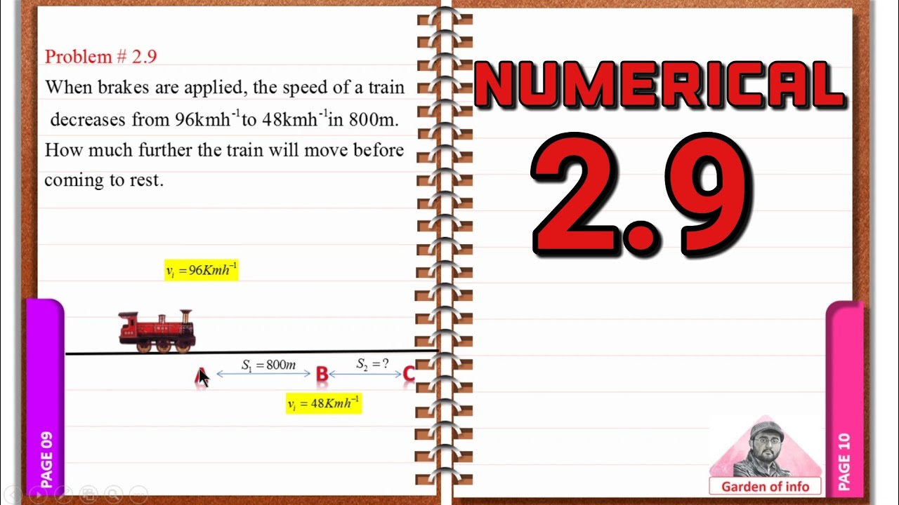 Numerical 2.9 | 9th Physics Chapter 2 numericals #9th #physics # ...