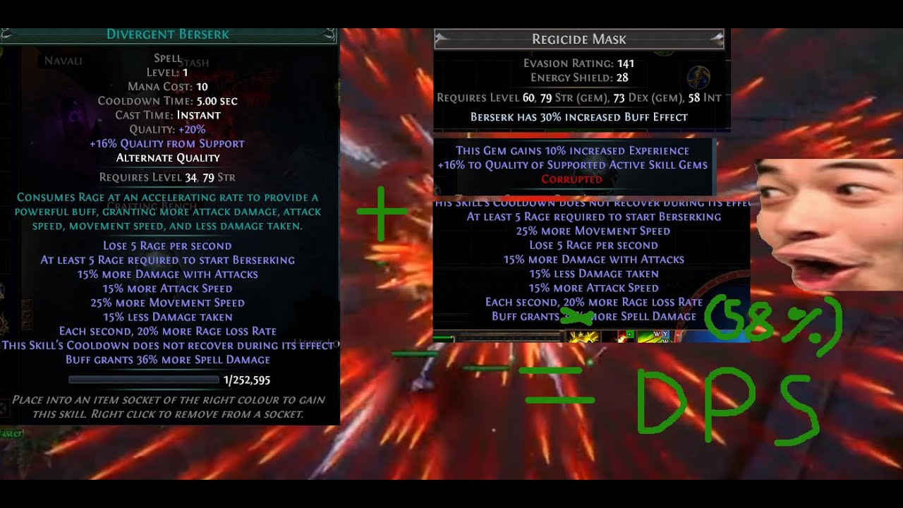 Why BERSERK is the strongest gem on ALL miners. Spell & Attack - YouTube