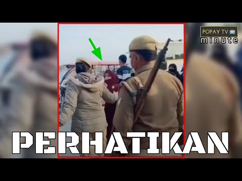 LIHAT, TIDAK MAU BUKA HIJAB !! POLI5I INI PERLAKUKAN WANITA BERHIJAB SEPERTI INI...|popayTVminute
