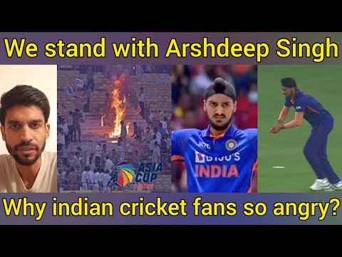 We stand with Arshdeep Singh | Angry Indian cricket fans - YouTube