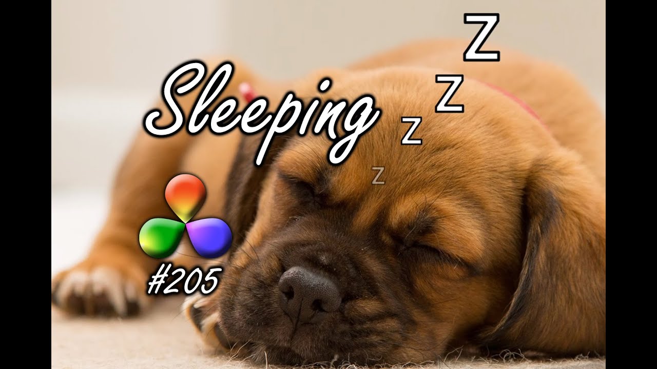 DaVinci Resolve Tutorial: How To Create Animated Sleeping Zs - YouTube