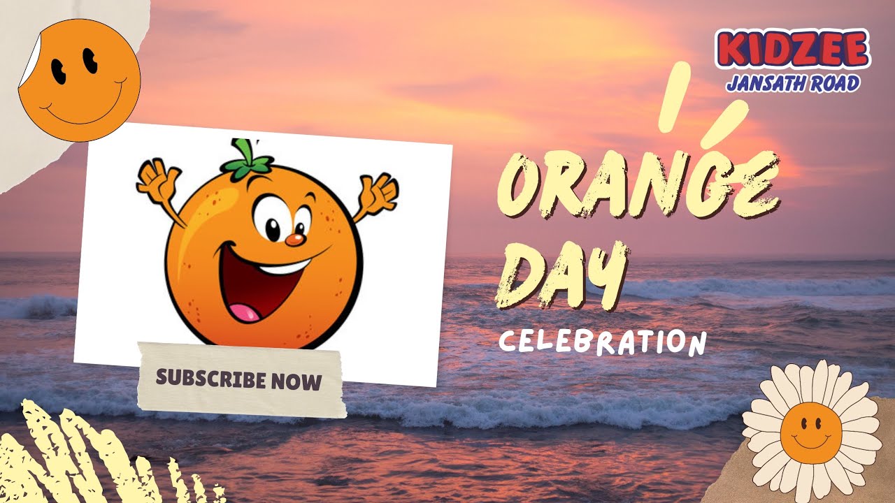 Orange Color Day Celebration Activity For Color Recognition Nursery orange-color-day-celebration-activity-for-color-recognition-nursery