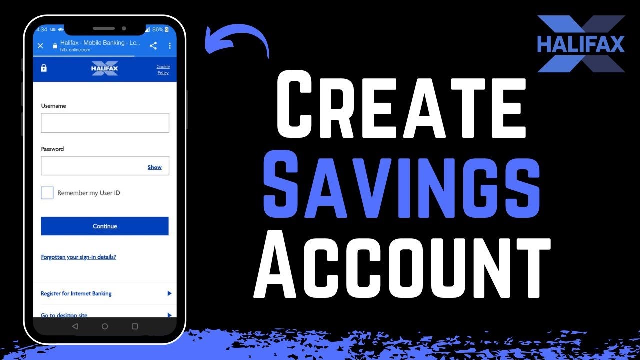 How To Create a Savings Account Halifax (Step by Step!) - YouTube