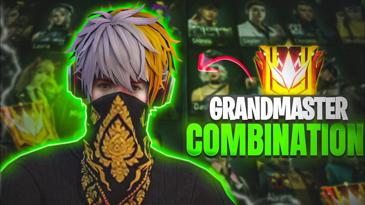 GRANDMASTER Character Combination For BR Rank| NEW BR Rank Best ...