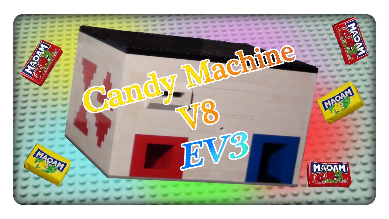 LEGO Candy Machine V8 EV3 - YouTube